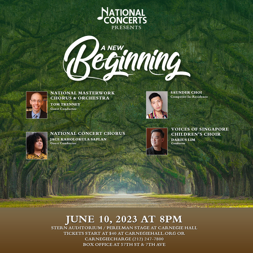 A New Beginning – National Concerts